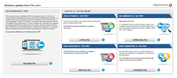 Come richiedere il codice PIN Inps per i servizi online