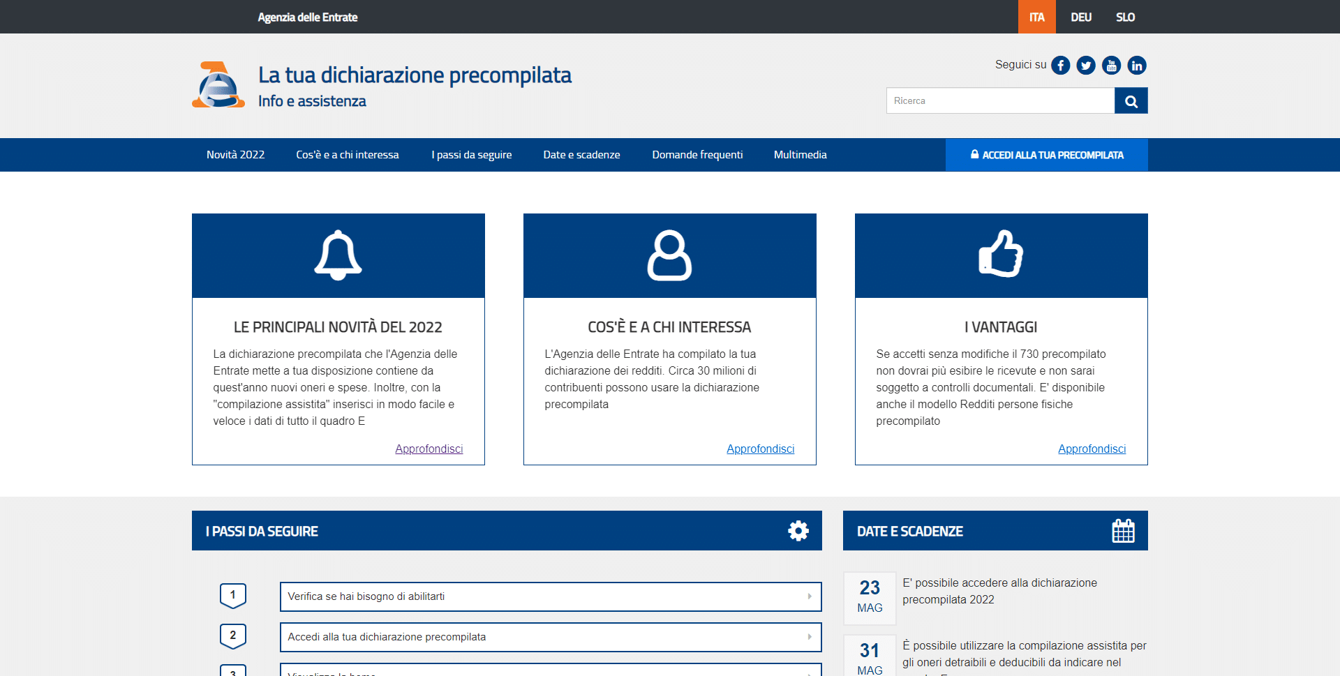 Modello 730 Precompilato 2023 Date Istruzioni Scadenze Novit Modello 730 Precompilato 2023 Date Istruzioni Scadenze Novit