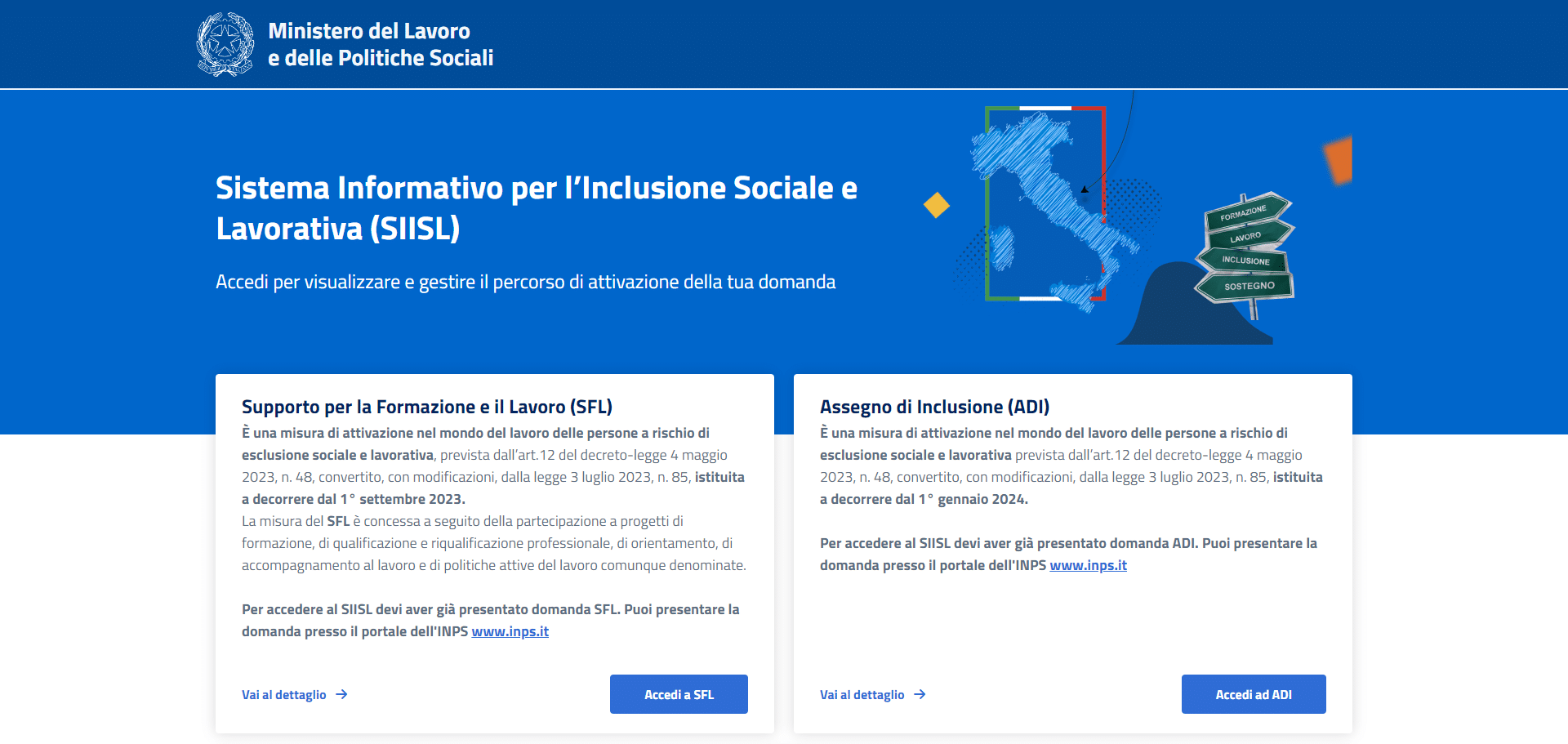 Piattaforma SIISL: come gestire il PAD della domanda di ADI e SFL