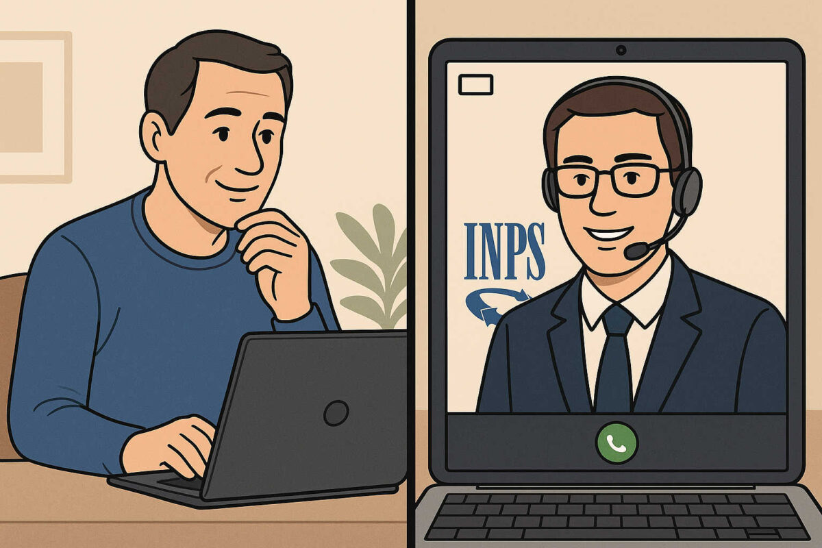 Contatti INPS, servizio appuntamento videochiamata per i cittadini